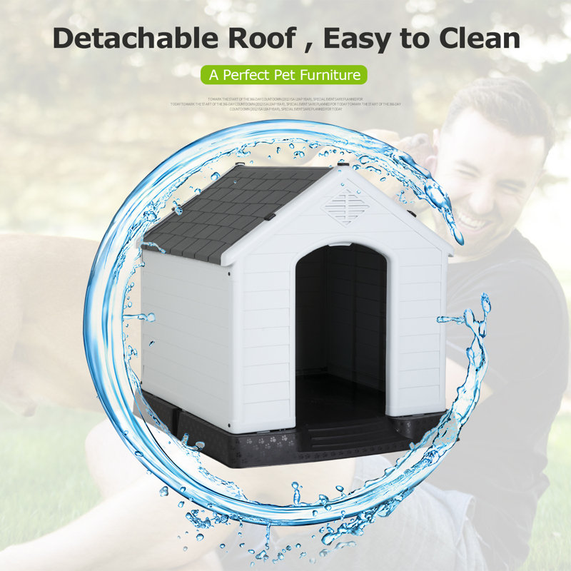 Tucker Murphy Pet™ Dashiyah Plastic Dog House | Wayfair