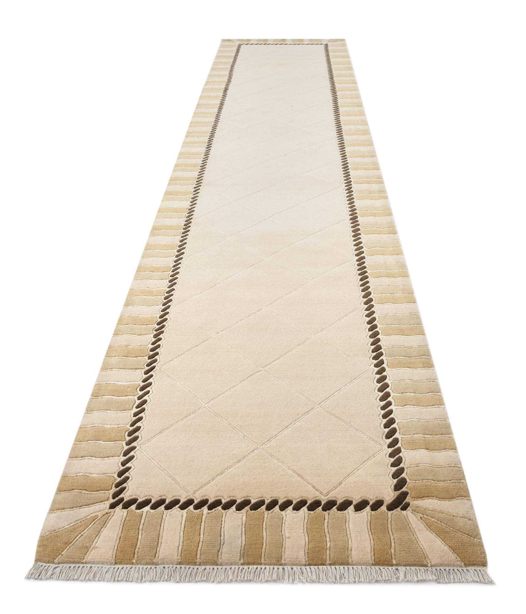 Isabelline 16 Ft Runner Philip Beige Rug | Wayfair