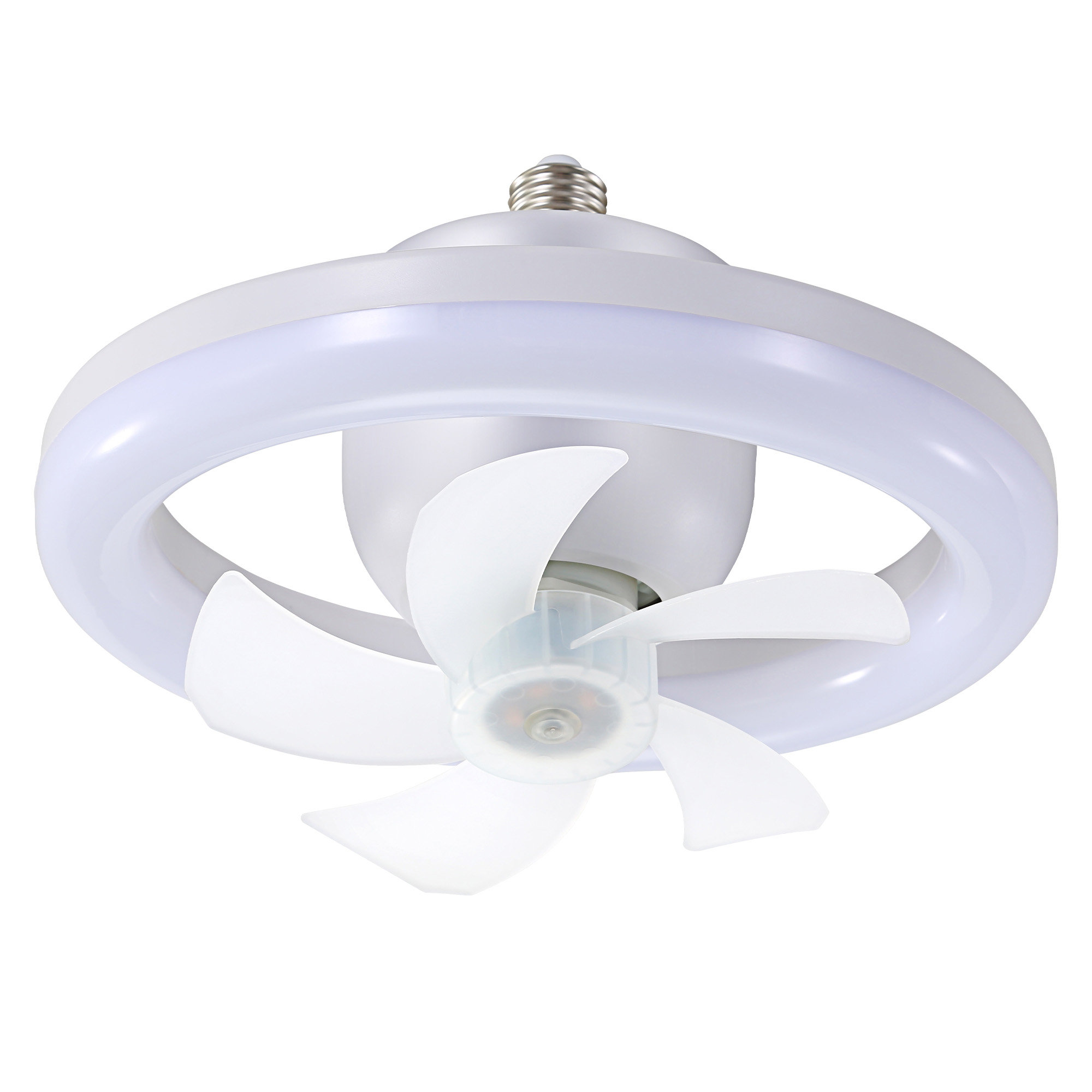 Wrought Studio™ Socket Ceiling Fan With Light And Remote 360° Rotating ...
