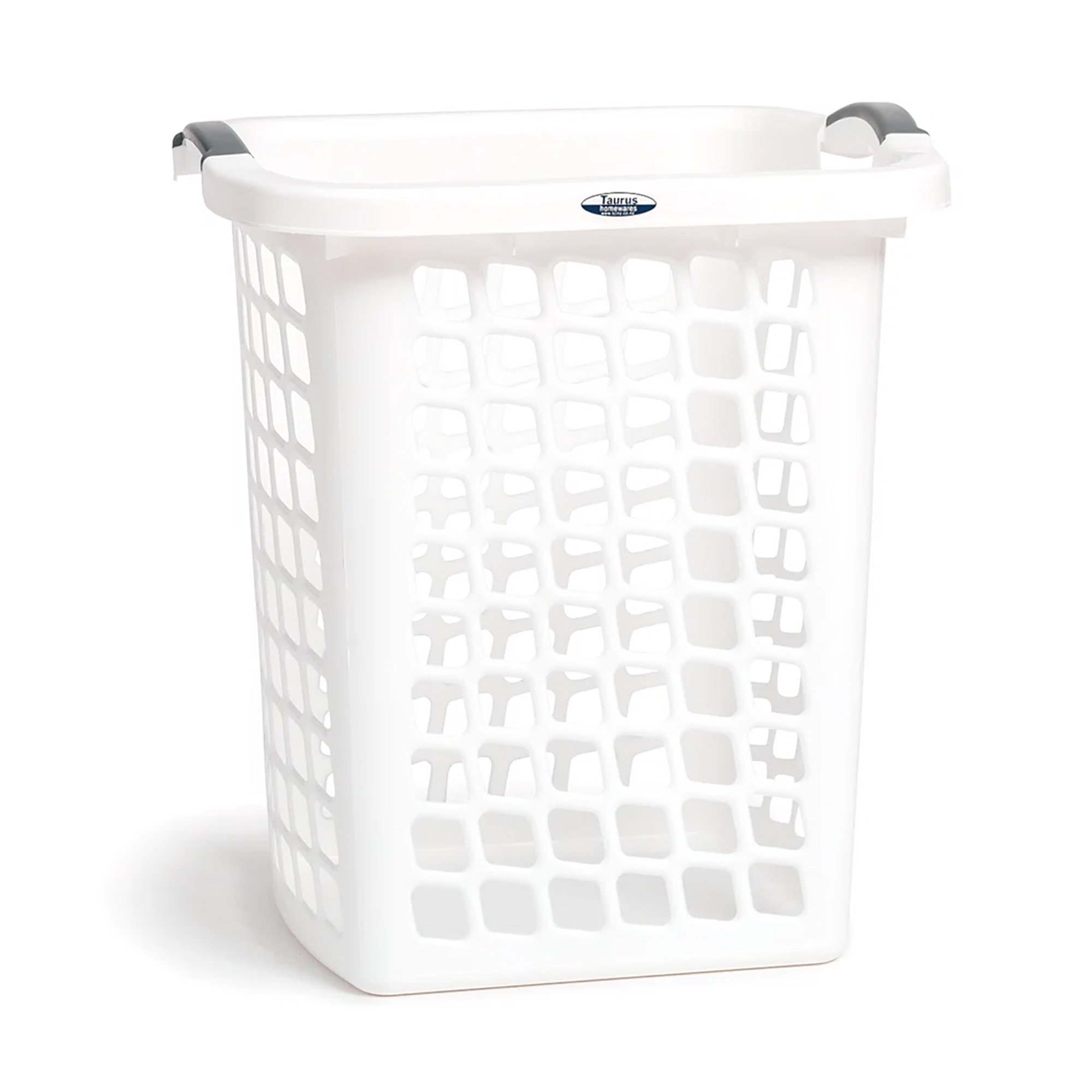Latitude Run® Comfort Grip Clothes Hamper, Upright Plastic Laundry ...