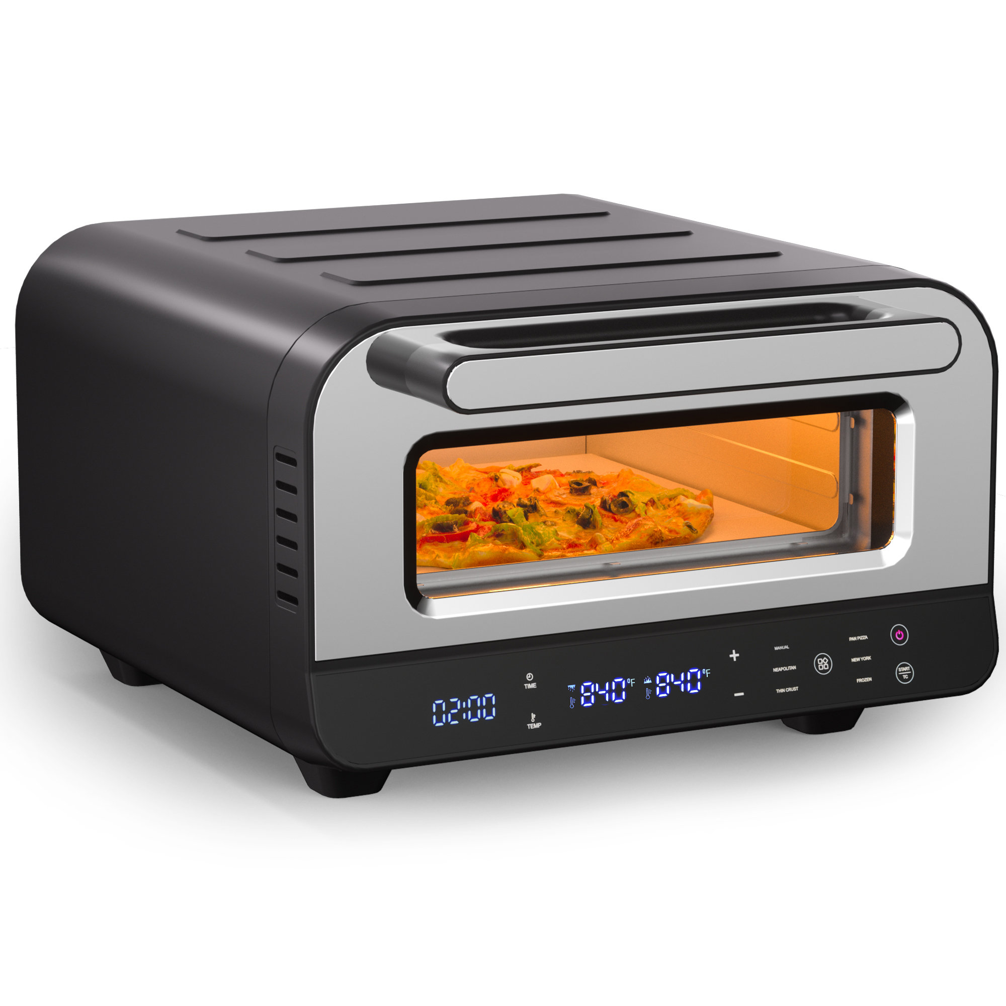 Advwin Pizza Oven Indoor - Heats Up To 840℉, 1700w Versatile Electric ...