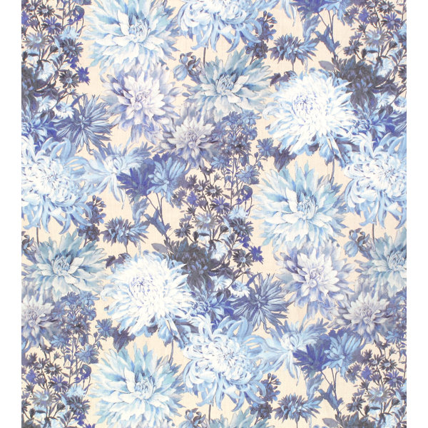 THSc Flower Garden Linen Fabric | Wayfair