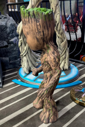 LM Treasures Guardians of the Galaxy Vol. 2 Foam Figure Groot Statue ...