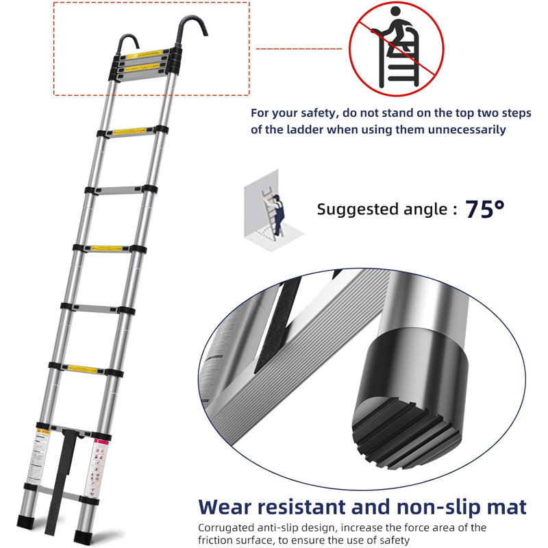extendable ladder for loft