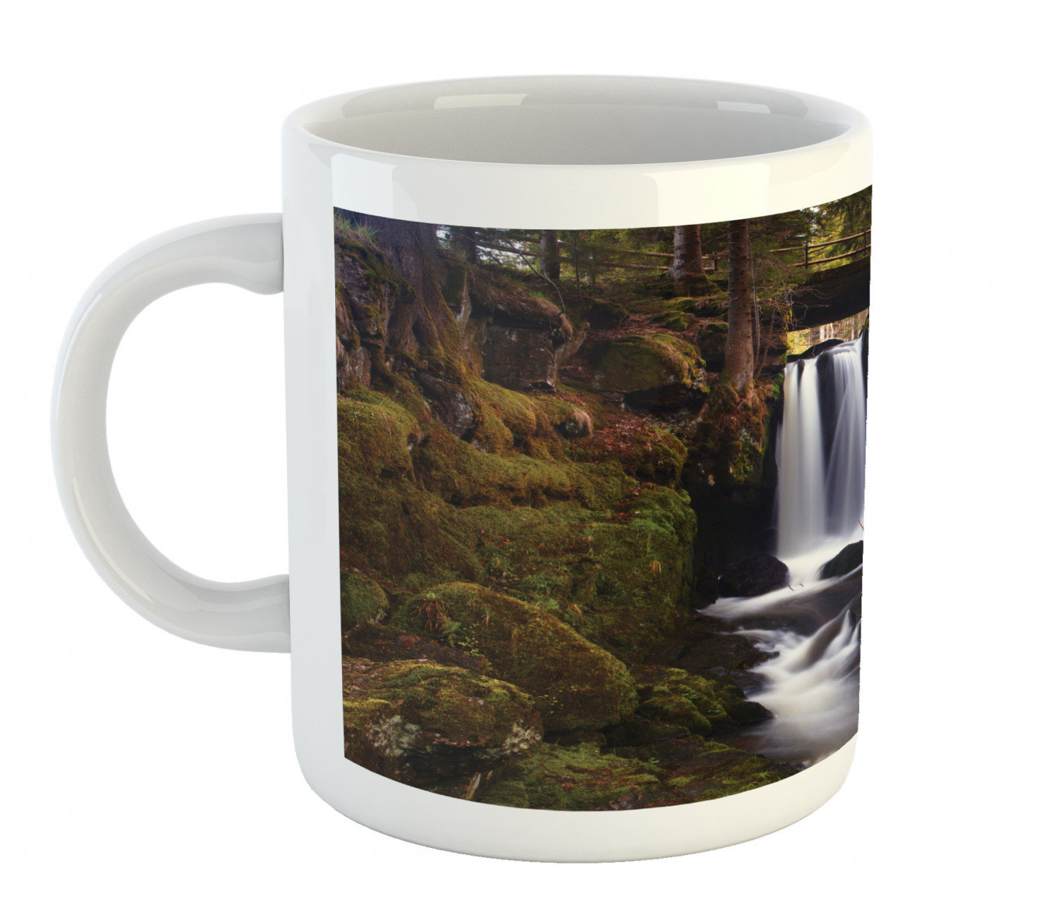 East Urban Home Waterfall Coffee Mug | Wayfair