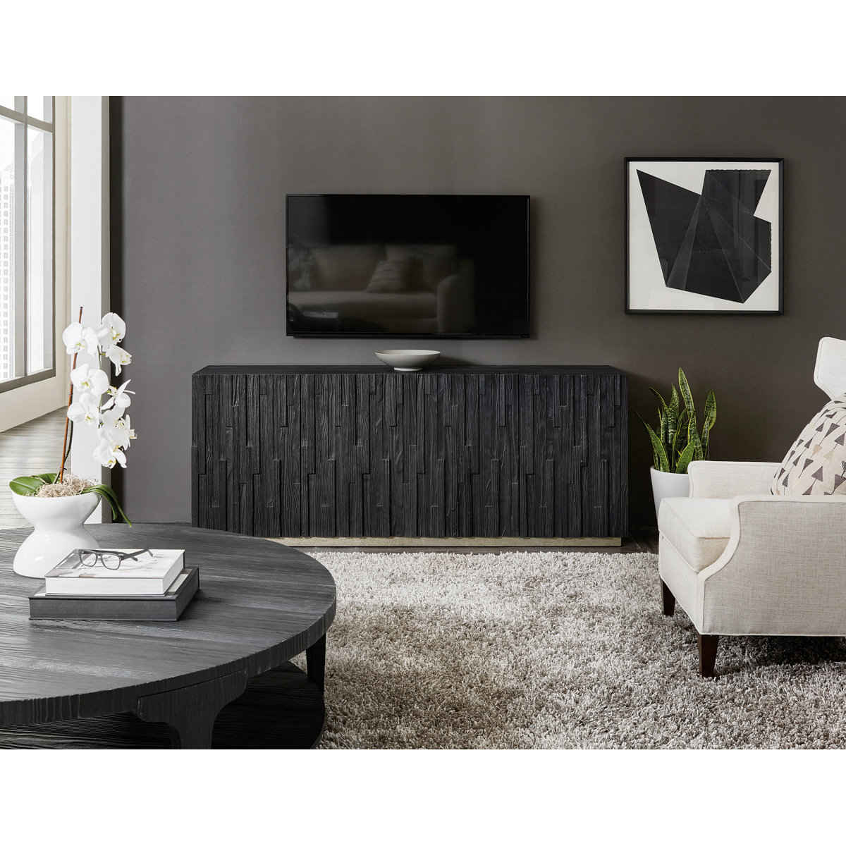 Hooker Furniture Chapman TV Stand for TVs up to 78" | Perigold