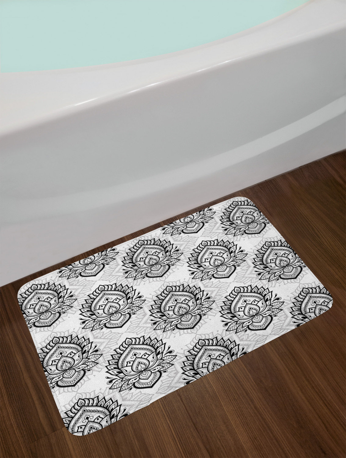 East Urban Home Ethnic Bath Rug | Wayfair