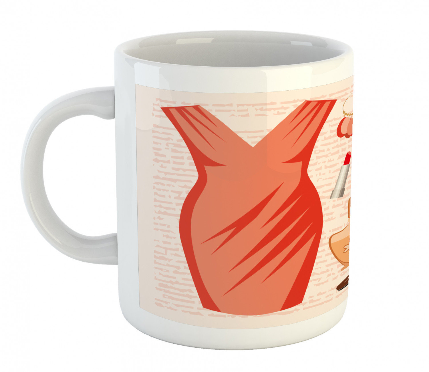 East Urban Home Heels and Dresses Coffee Mug | Wayfair