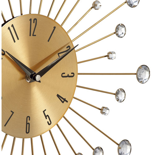 Wayfair | Gold Wall Clocks You'll Love in 2023