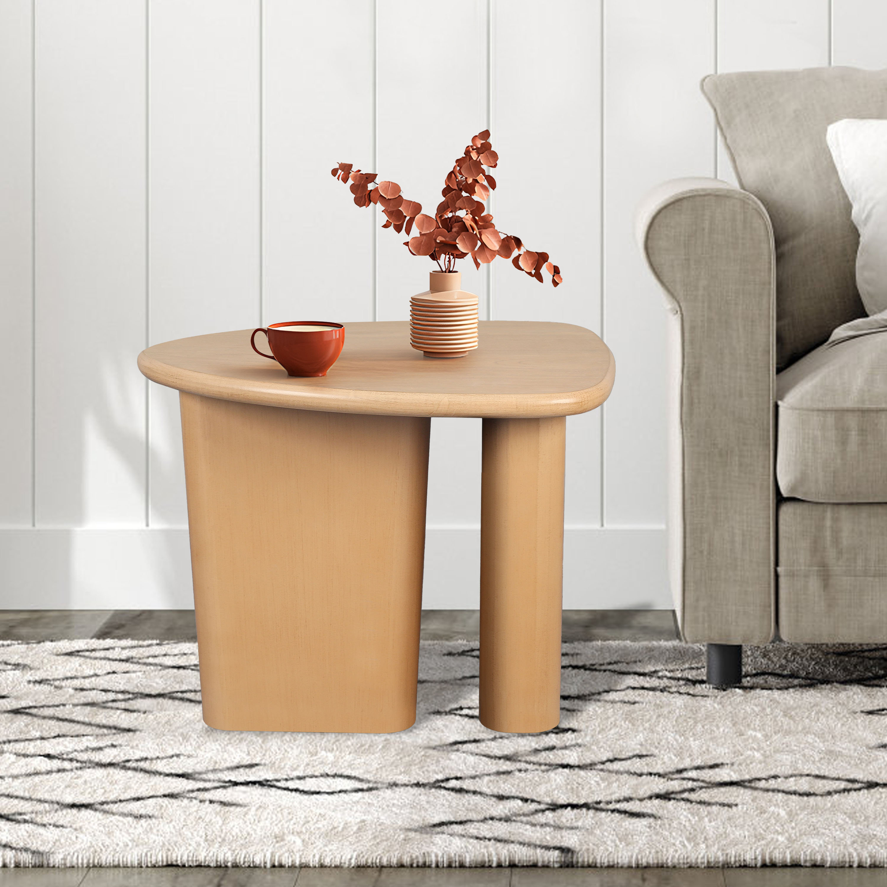 Ebern Designs Tapered Tabletop Side Table | Wayfair