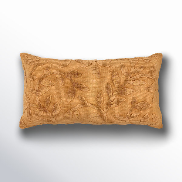 Birch Lane™ Bess 100% Cotton Lumbar Pillow Cover & Insert & Reviews ...