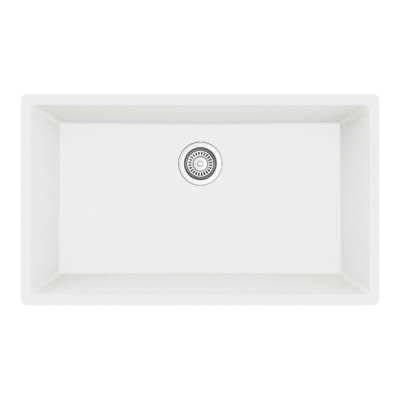 Karran Quartz 32-1/4'' X 19-1/4'' Large Single Bowl Undermount Kitchen ...