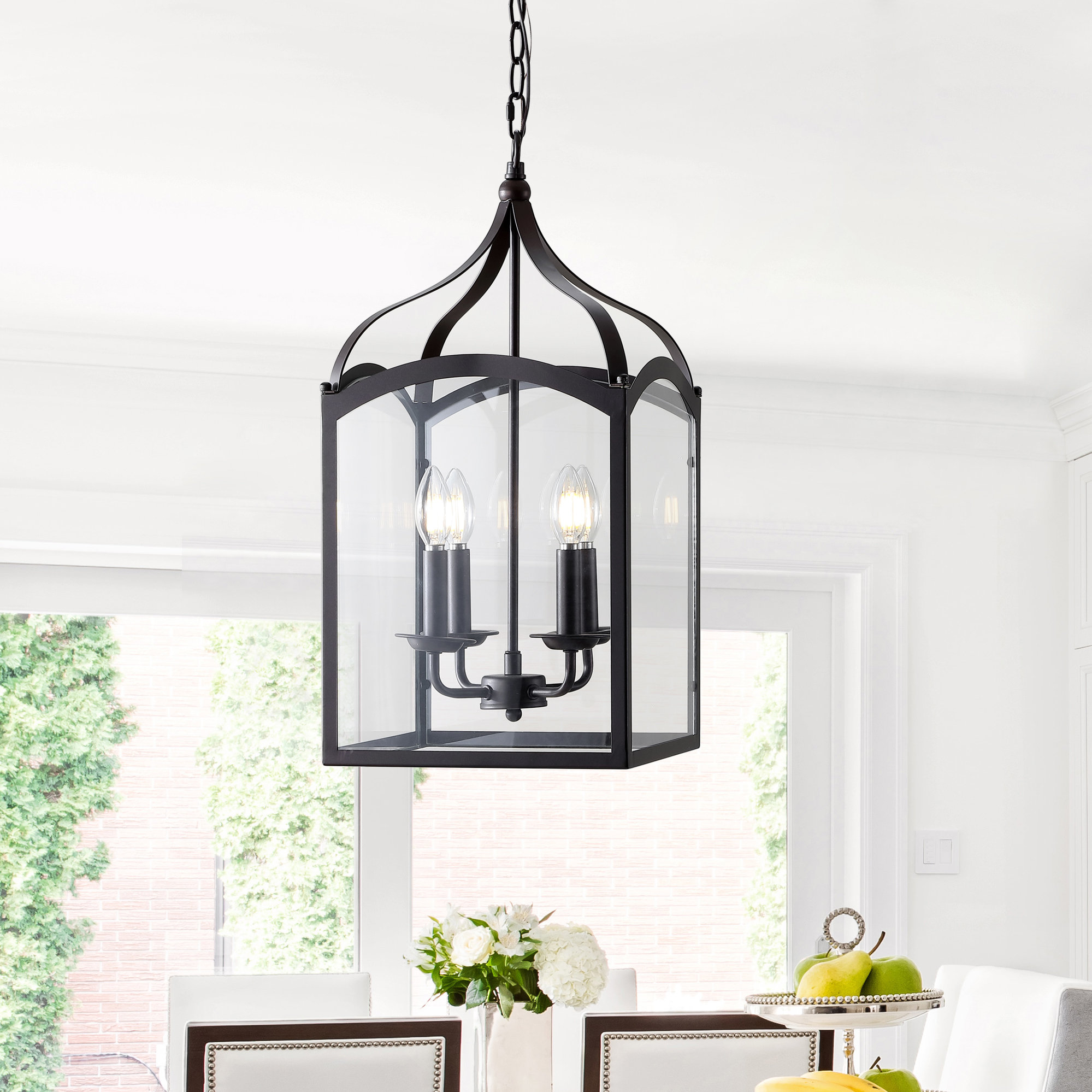 Charlton Home® Viraj 4 - Light Pendant & Reviews | Wayfair