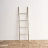 Kelly Clarkson Home Teak Wood Handmade 4 Rack Ladder 18" x 2" x 59 ...