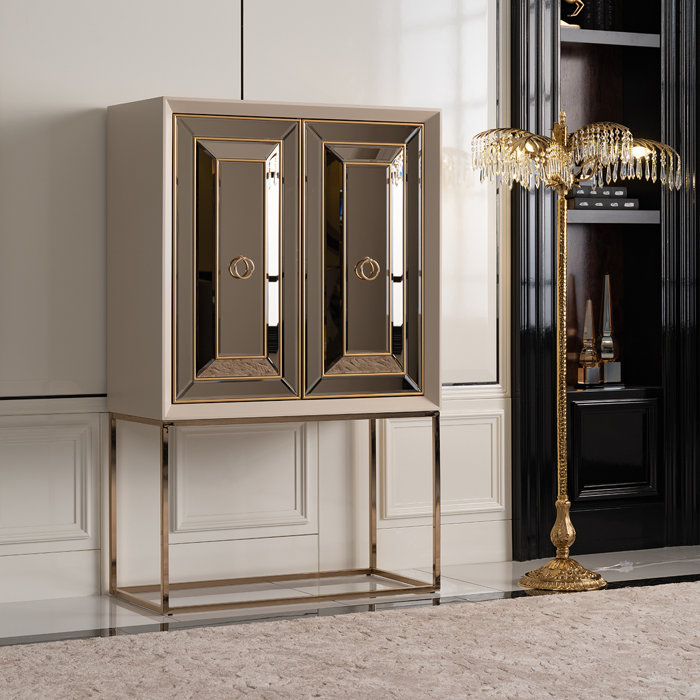 Michael Amini Madison Bar Cabinet | Perigold