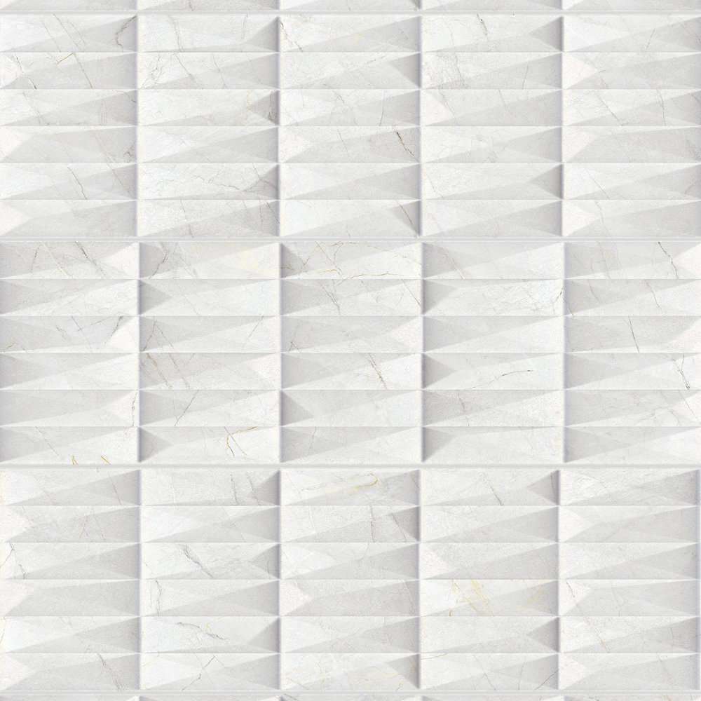 The Tile Life Milos 12'' x 40'' Ceramic Marble Look Wall Tile | Perigold