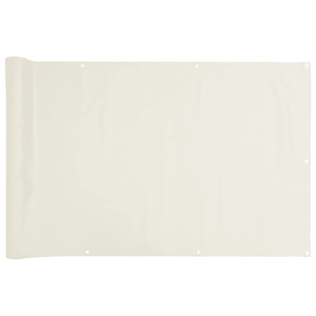 vidaXL Balcony Privacy Screen PVC | Wayfair