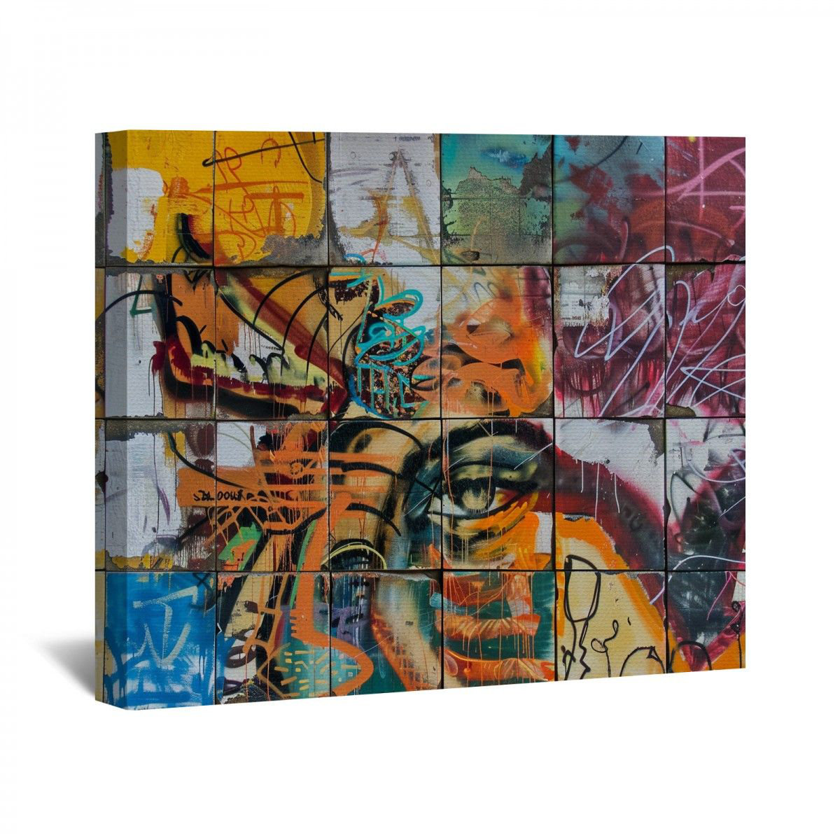 Latitude Run® Graffiti On Canvas Print | Wayfair