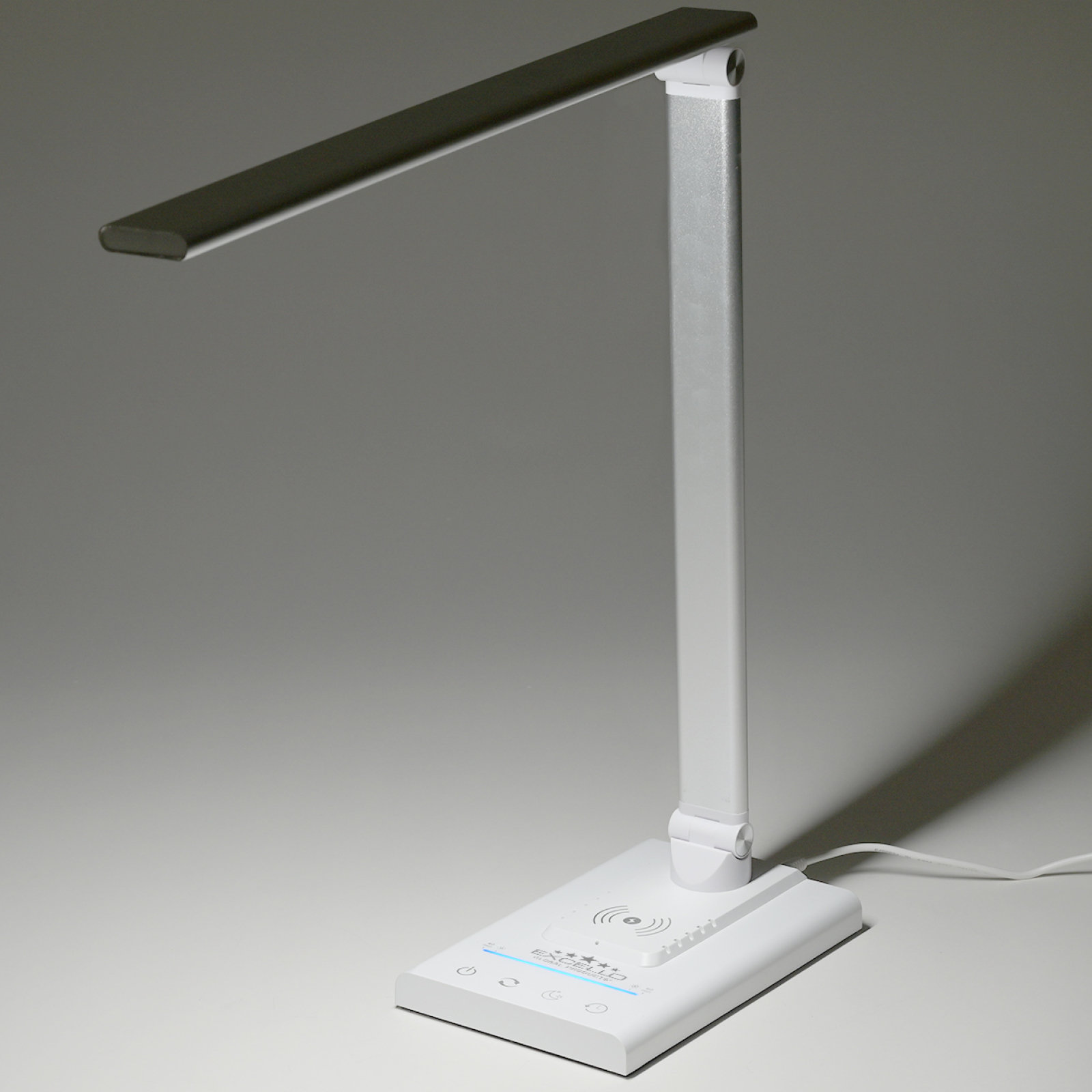 Wrought Studio LED ADJUSTABLE WIRELESS 5 TOUCH DESK LAMP (WHITE ...