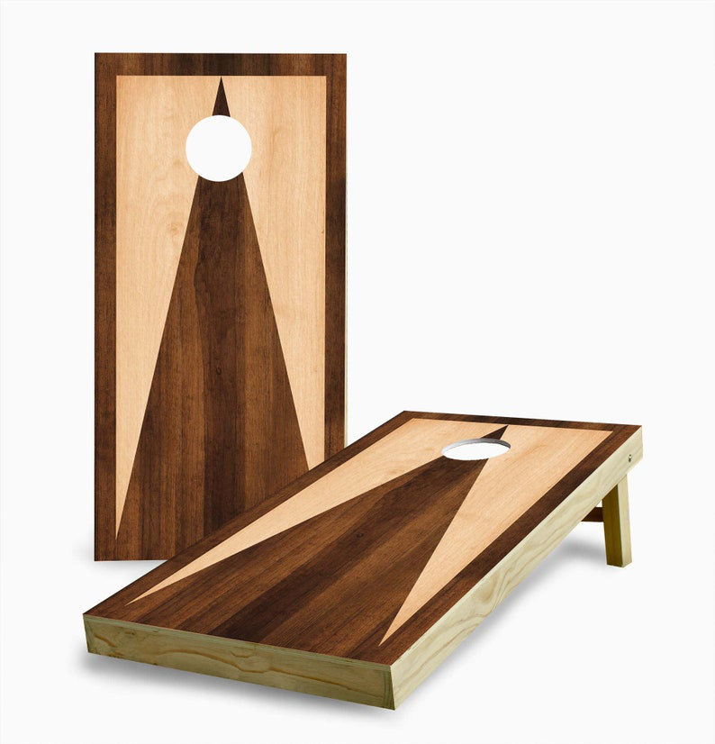 Cornhole Worldwide Stained Triangle Cornhole Game | Wayfair