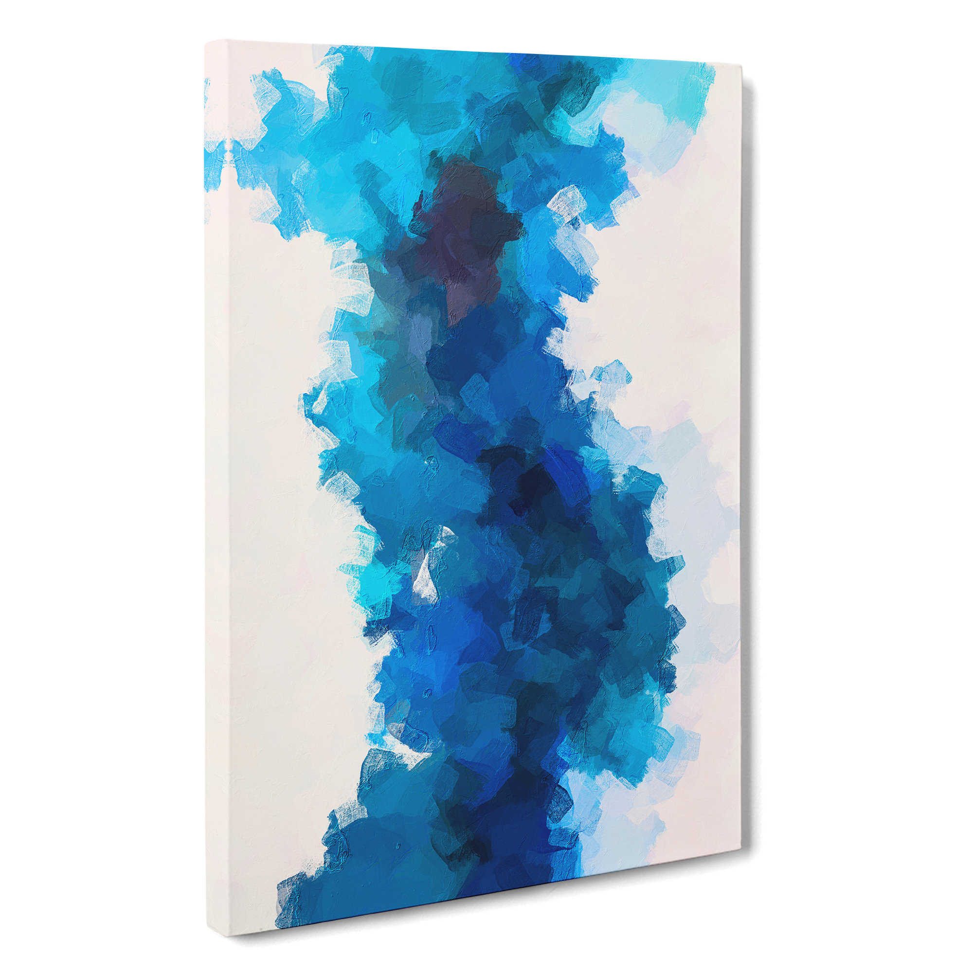 Metro Lane Raised by the Beginning Abstract - Wrapped Canvas Graphic ...