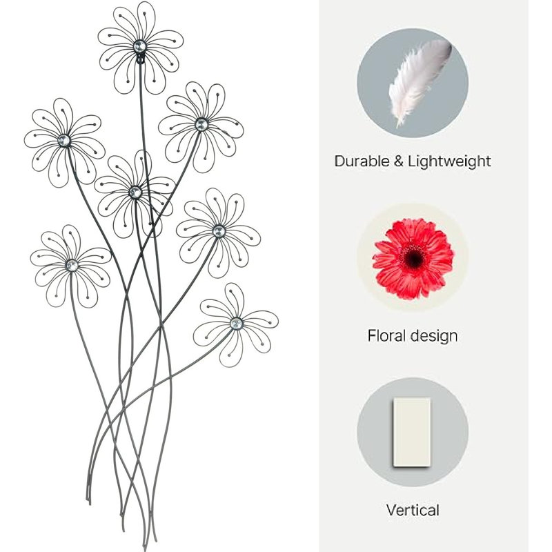 Mercer41 3D Wire Home Wall Sculpture | Wayfair