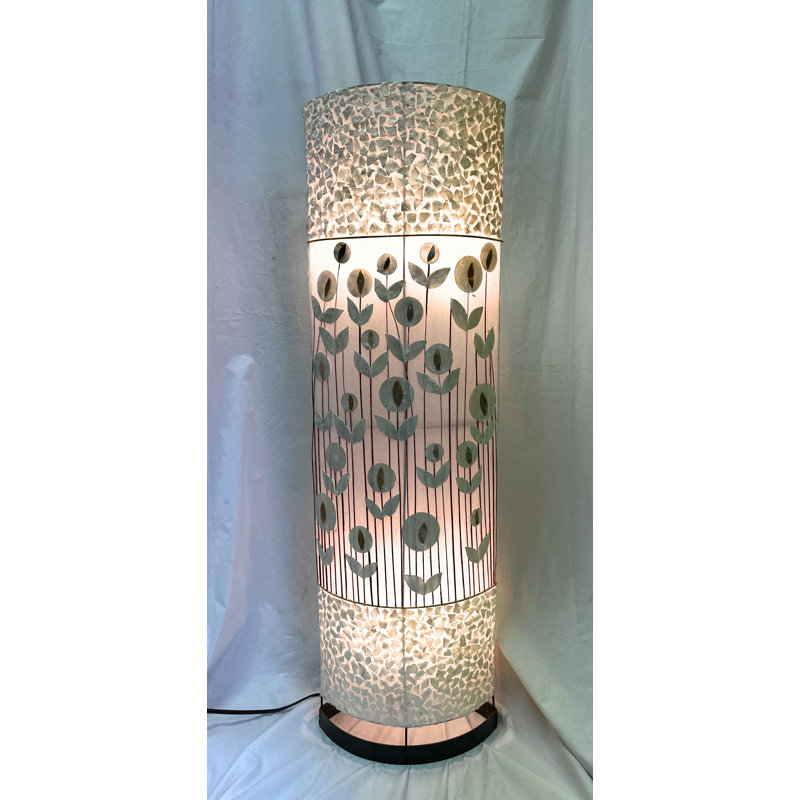 Lark Manor™ Handmade Shell Floor Lamp | Wayfair