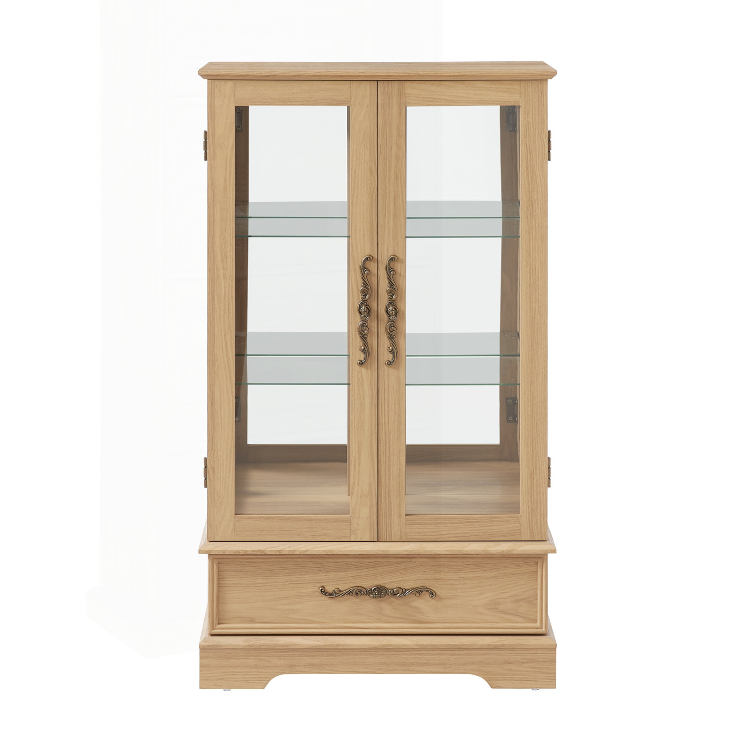 Astoria Grand Exquisite Lighted Display Cabinet with Multiple Features ...
