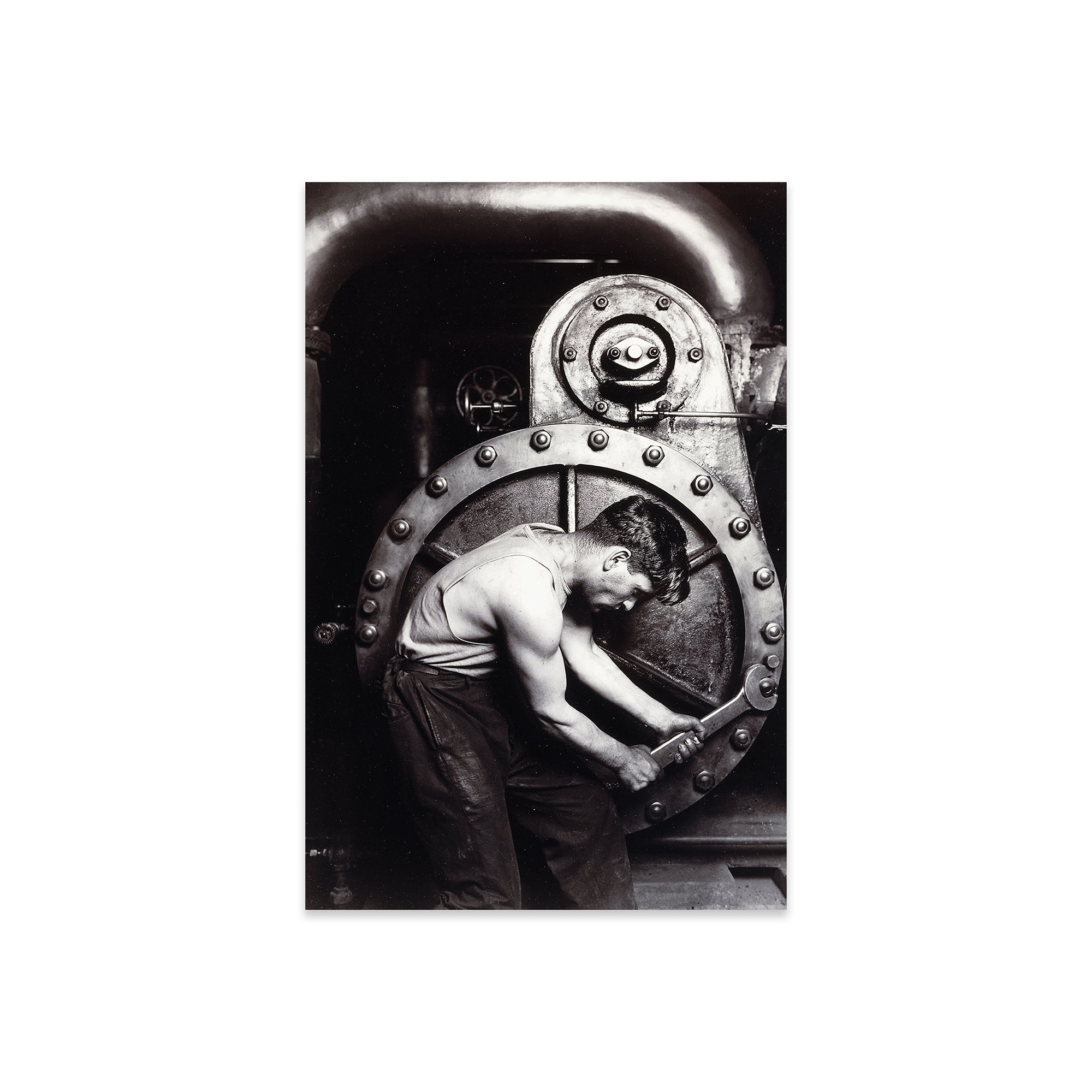 Williston Forge Powerhouse Mechanic, c.1924; Print On Acrylic Glass ...