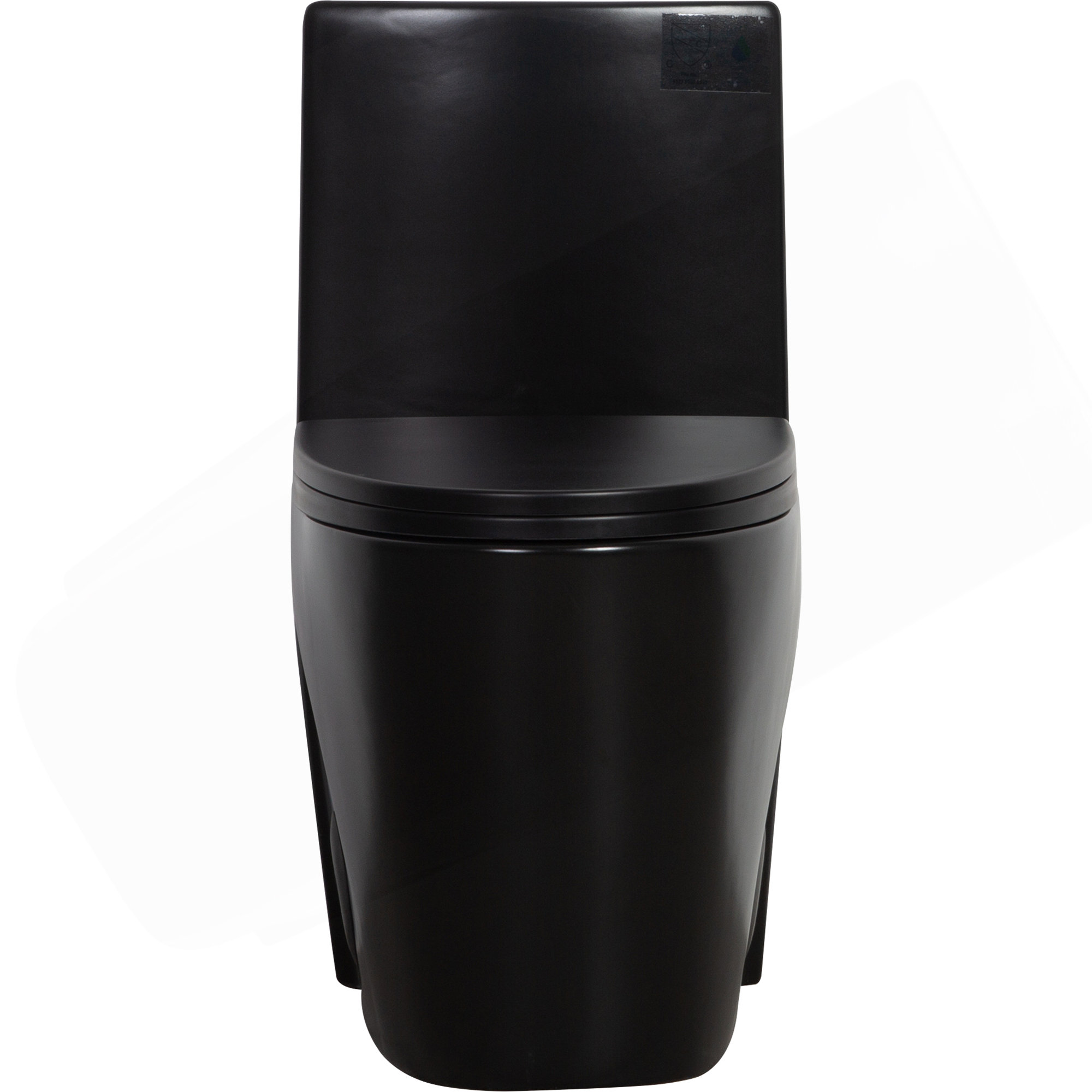 Wentygam 1.1/1.60 GPF Dual-Flush One Piece Toilet, Water-Saving ...