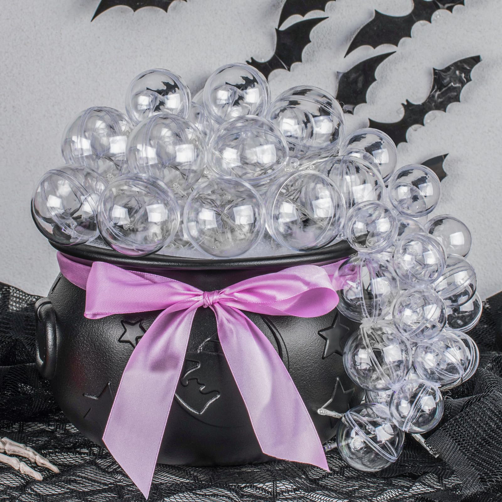 The Holiday Aisle® Halloween Decorations Indoor, Light Bubble Witch ...
