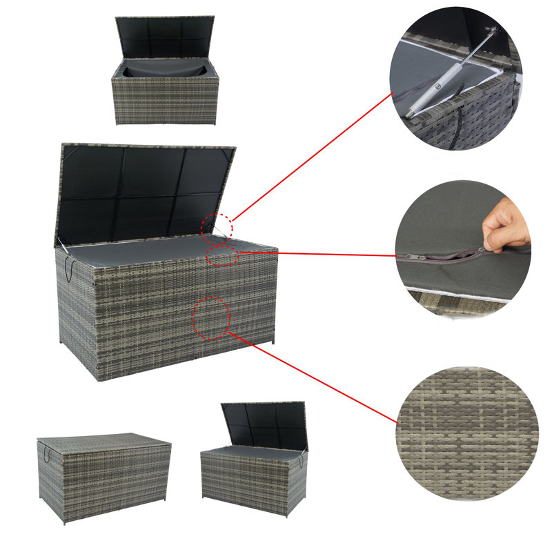 Cypress Backyard Deck Boxes | Wayfair