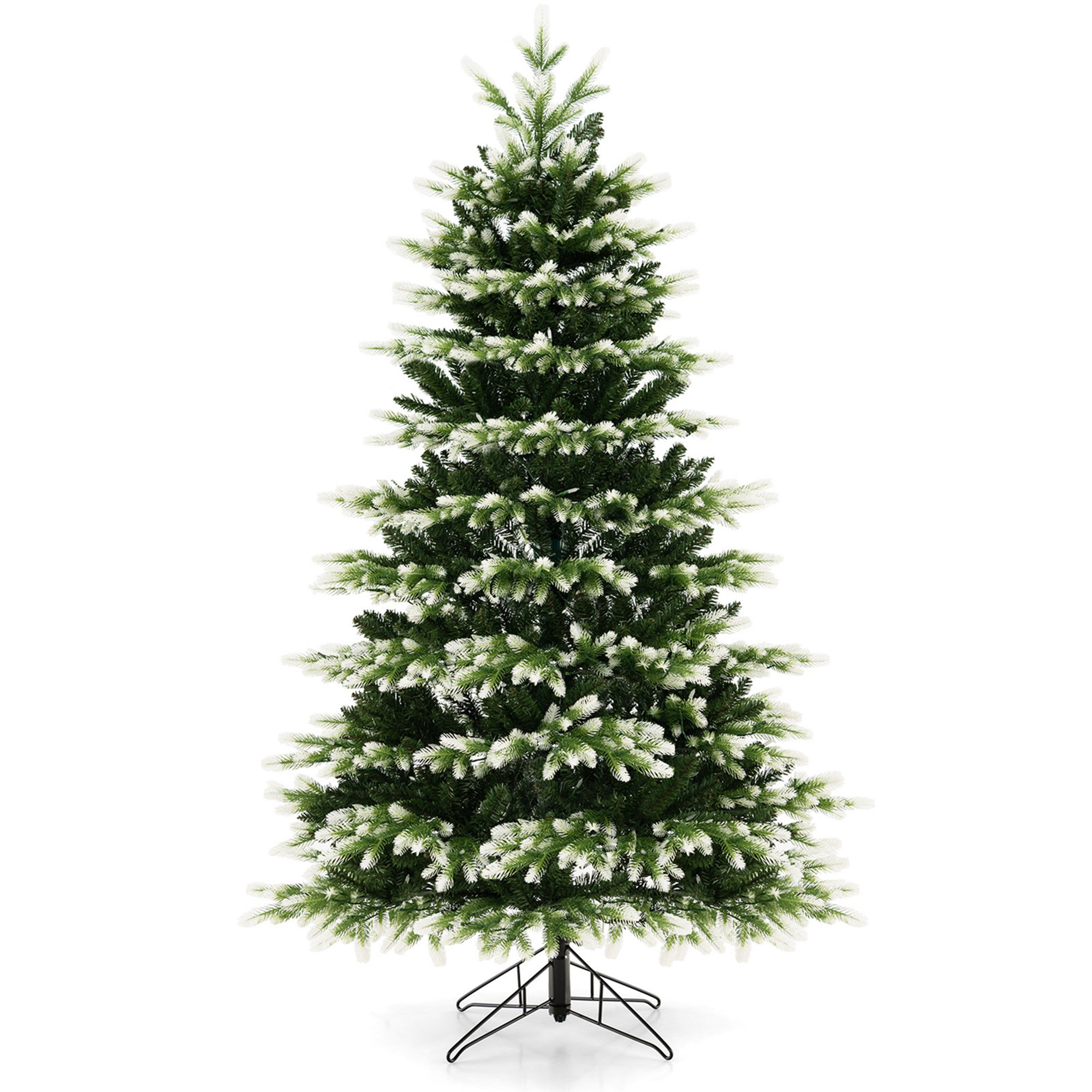 The Holiday Aisle® 6 Ft Pre-lit Christmas Tree 3 Modes Hinged With ...