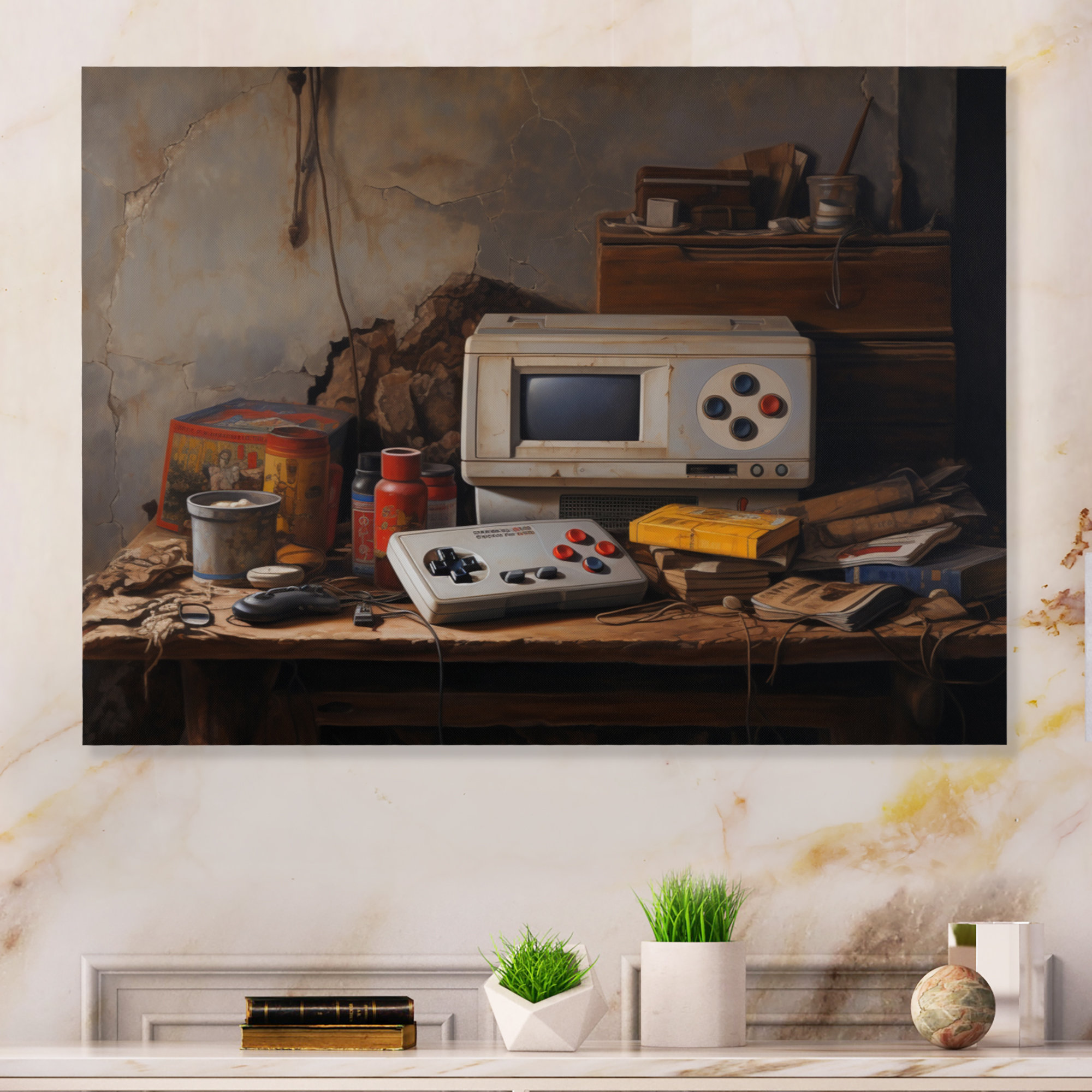 Williston Forge Vintage Video Game Retro Remembrance I - Video Games ...