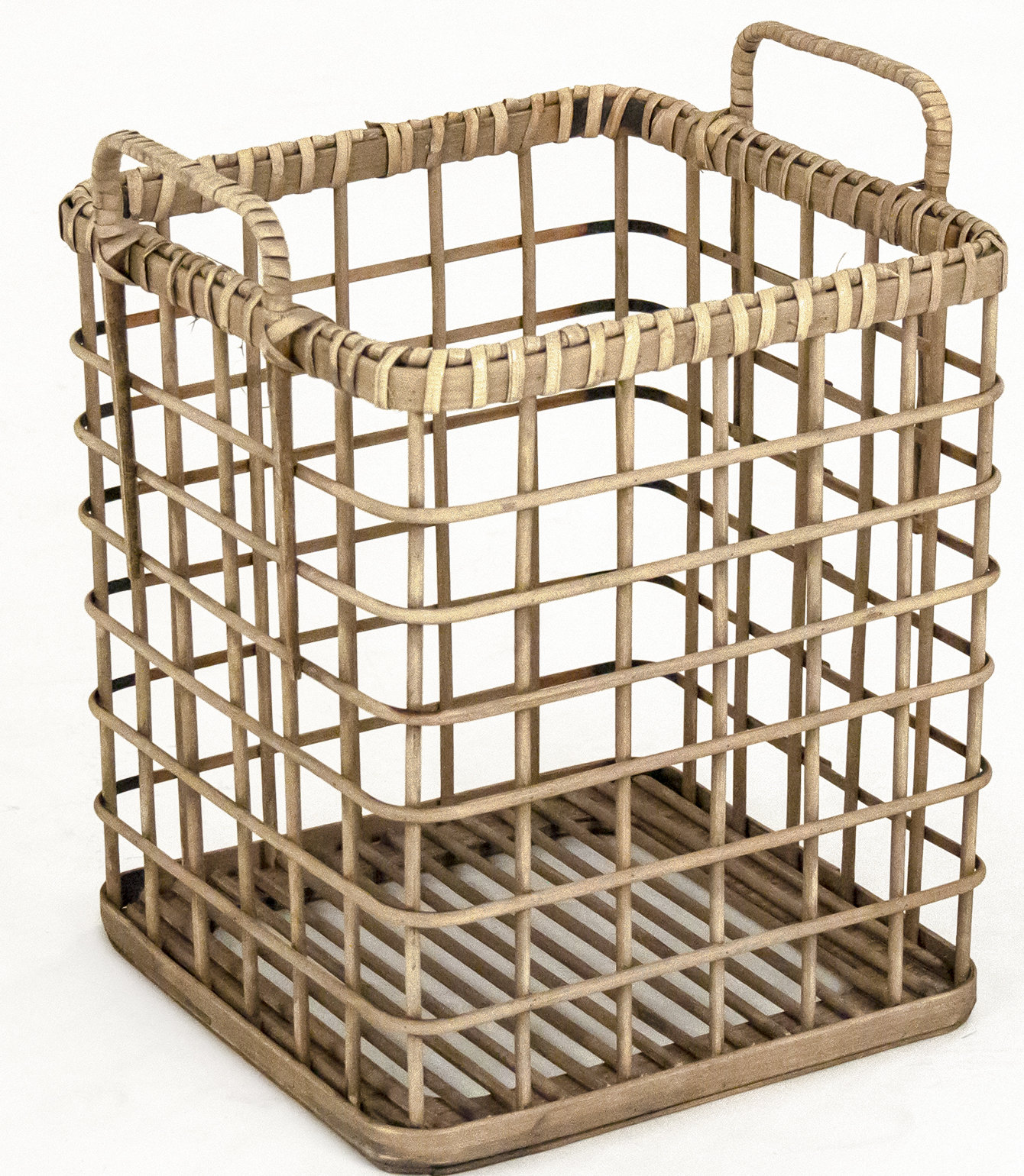 Highland Dunes Solid Wood Basket & Reviews | Wayfair