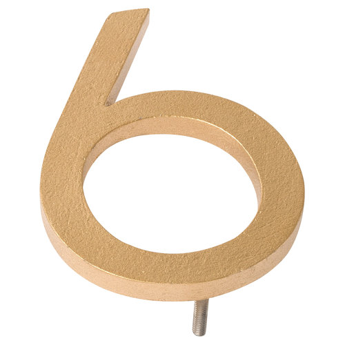 Montague Metal Products 12'' H Metal House Number & Reviews | Wayfair