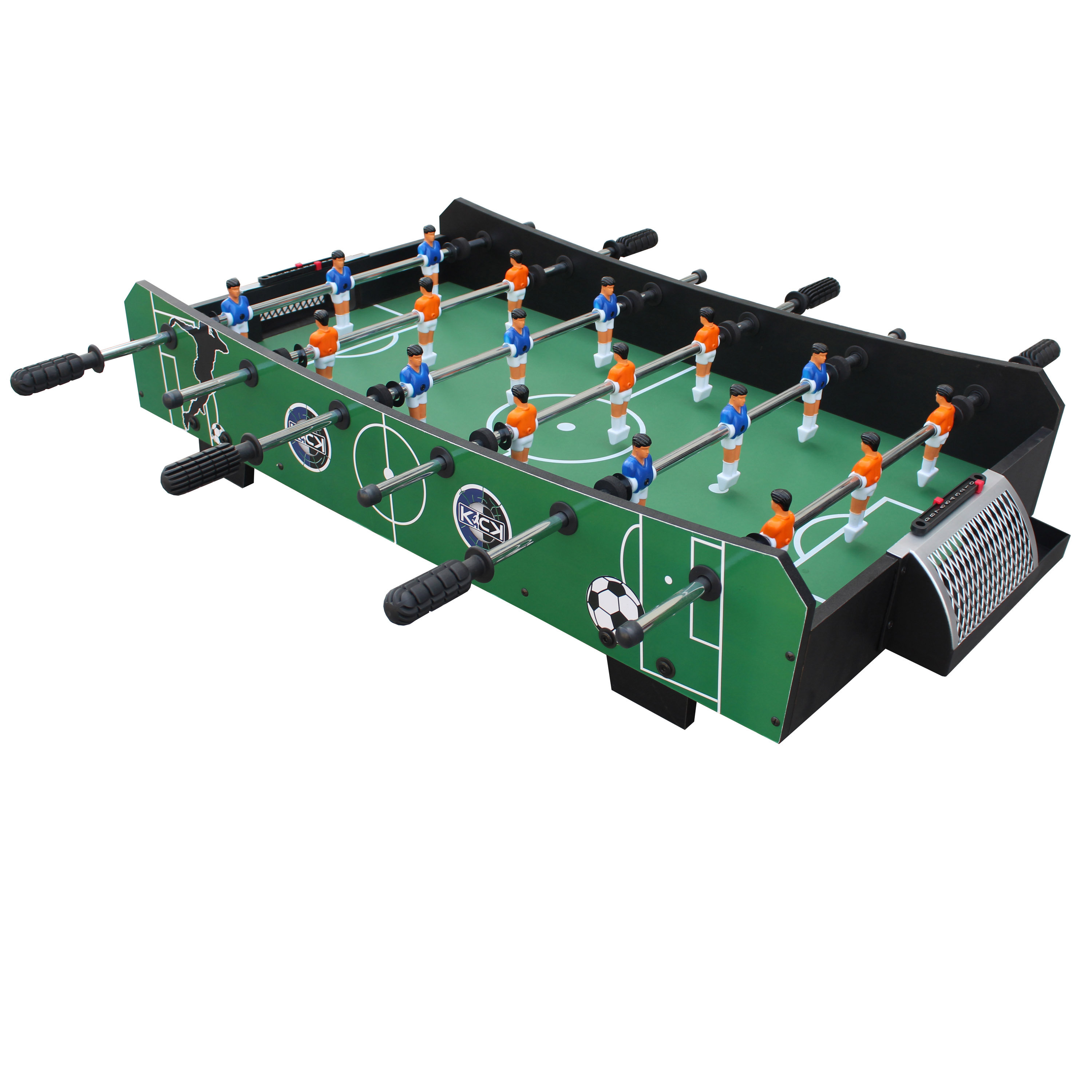 KICK Foosball Tables Kick Neo 40" Compact Mini Tabletop Foosball Table ...