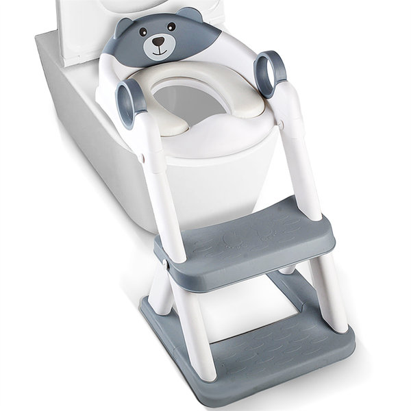 queta Foldable Toilet Ladder | Wayfair