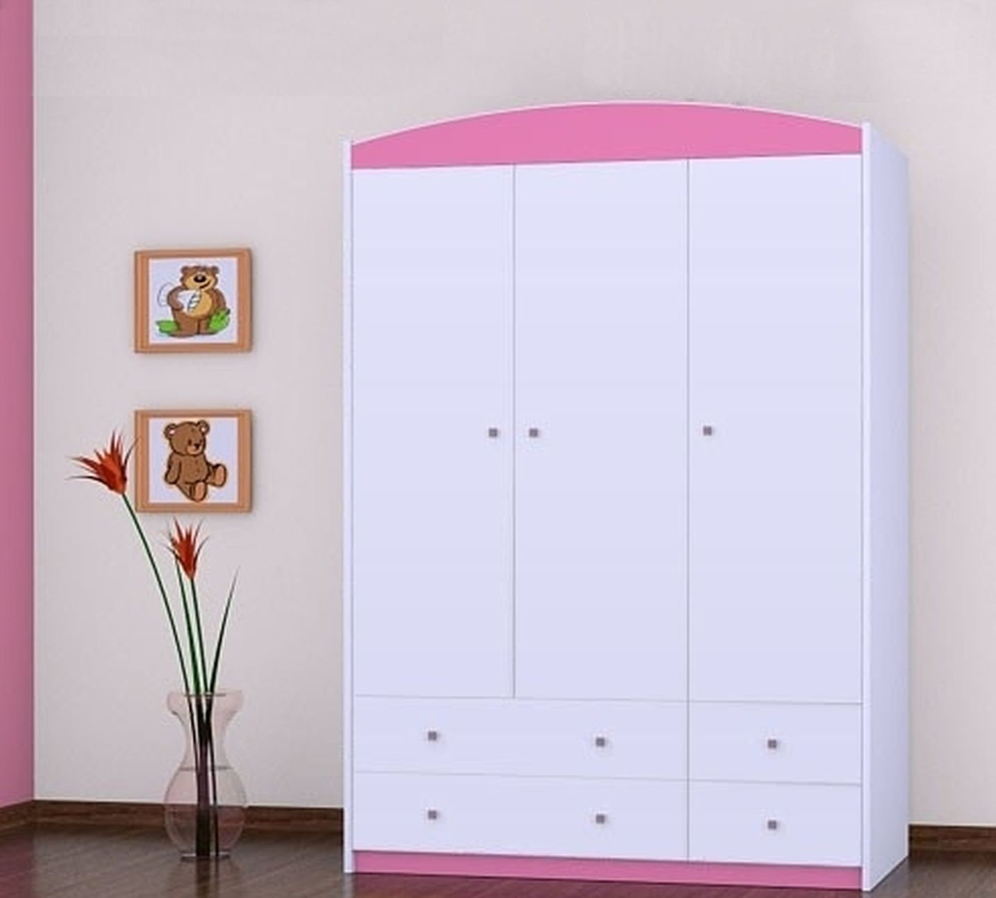 Isabelle & Max Worrell 3 Door Wardrobe | Wayfair.ie