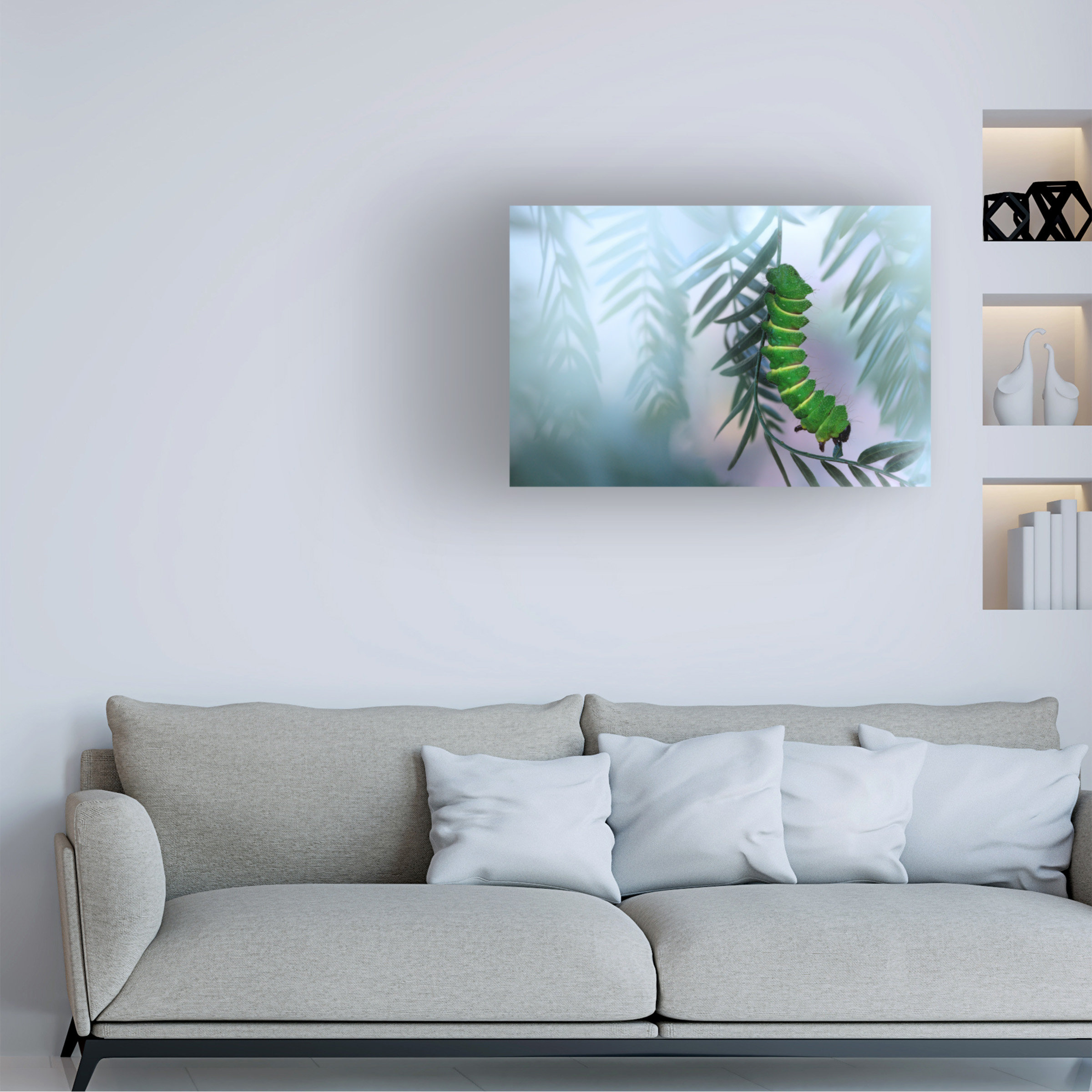 Ebern Designs Bolog Jimmy Hoffman Eating Machine Canvas Art | Wayfair