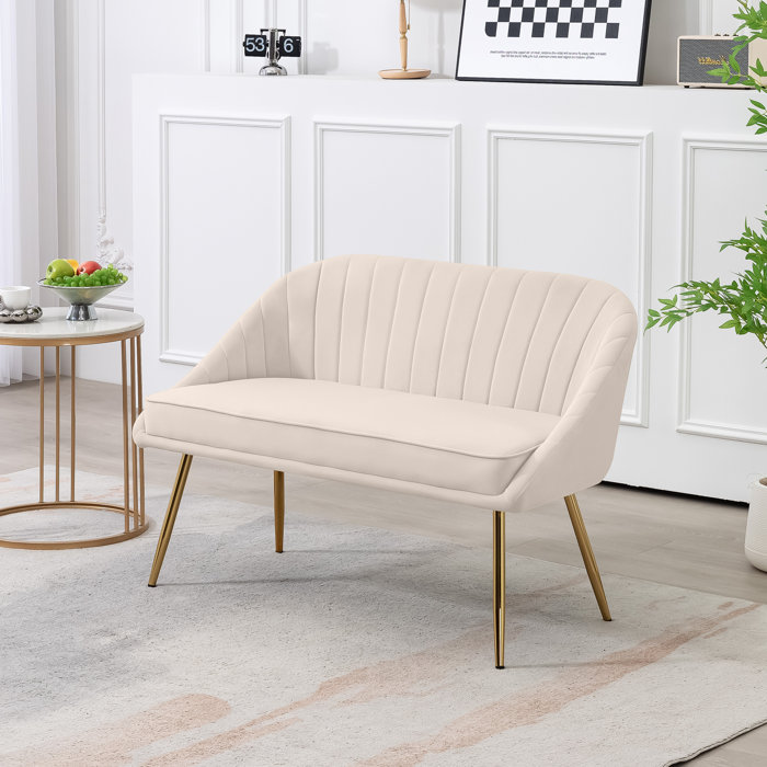Mercer41 Tarrsus 48'' Upholstered Loveseat | Wayfair