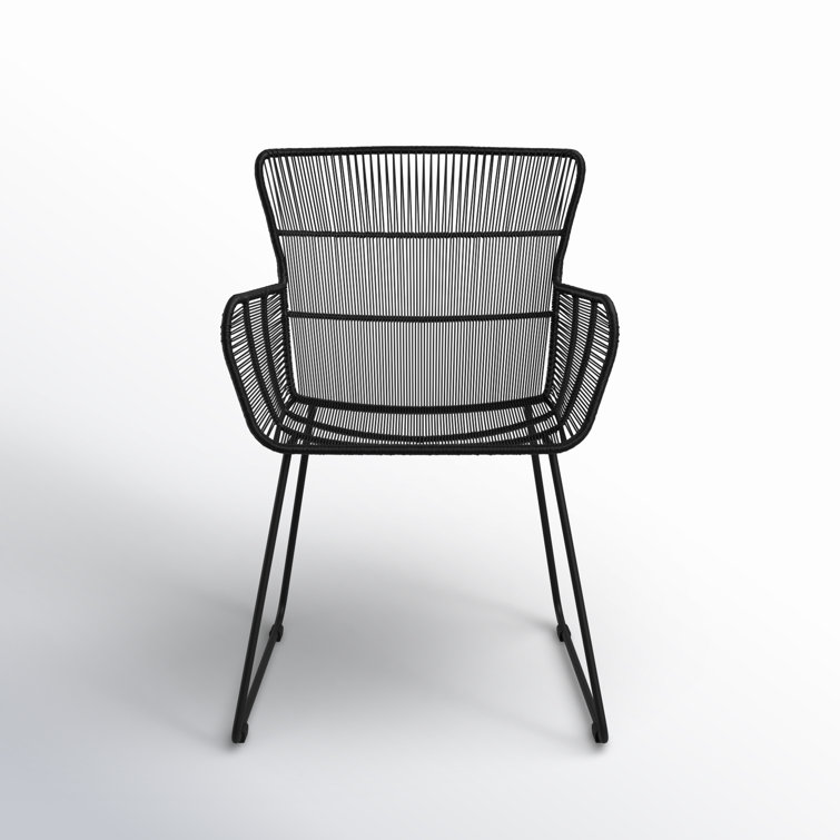 Cieran Metal Outdoor Dining Armchair | AllModern