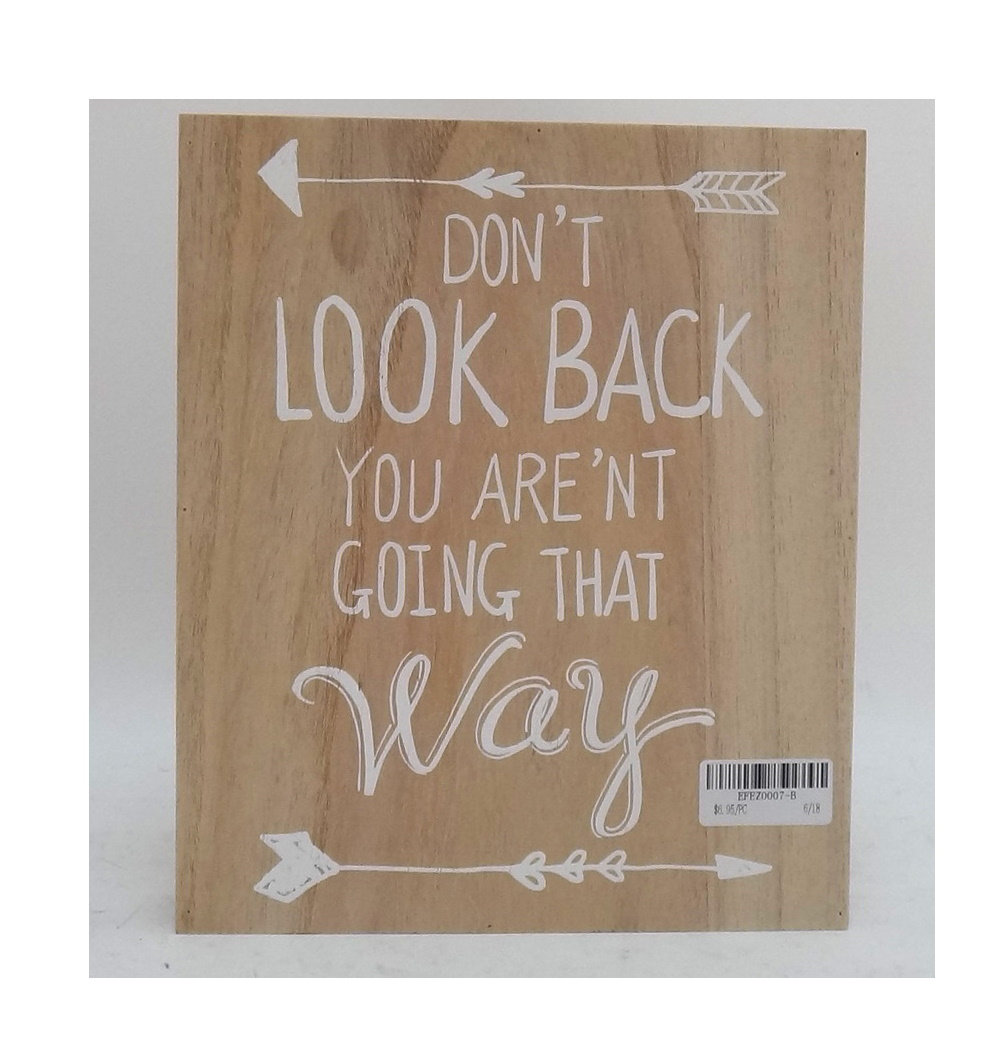 August Grove® Don't Look Back Wall Décor | Wayfair