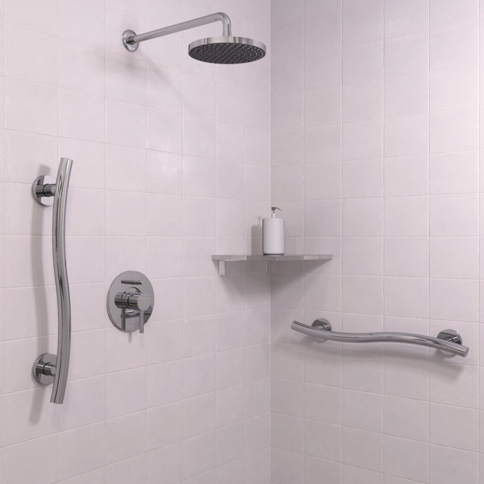 Keeney Wave Designer Grab Bar & Reviews | Wayfair