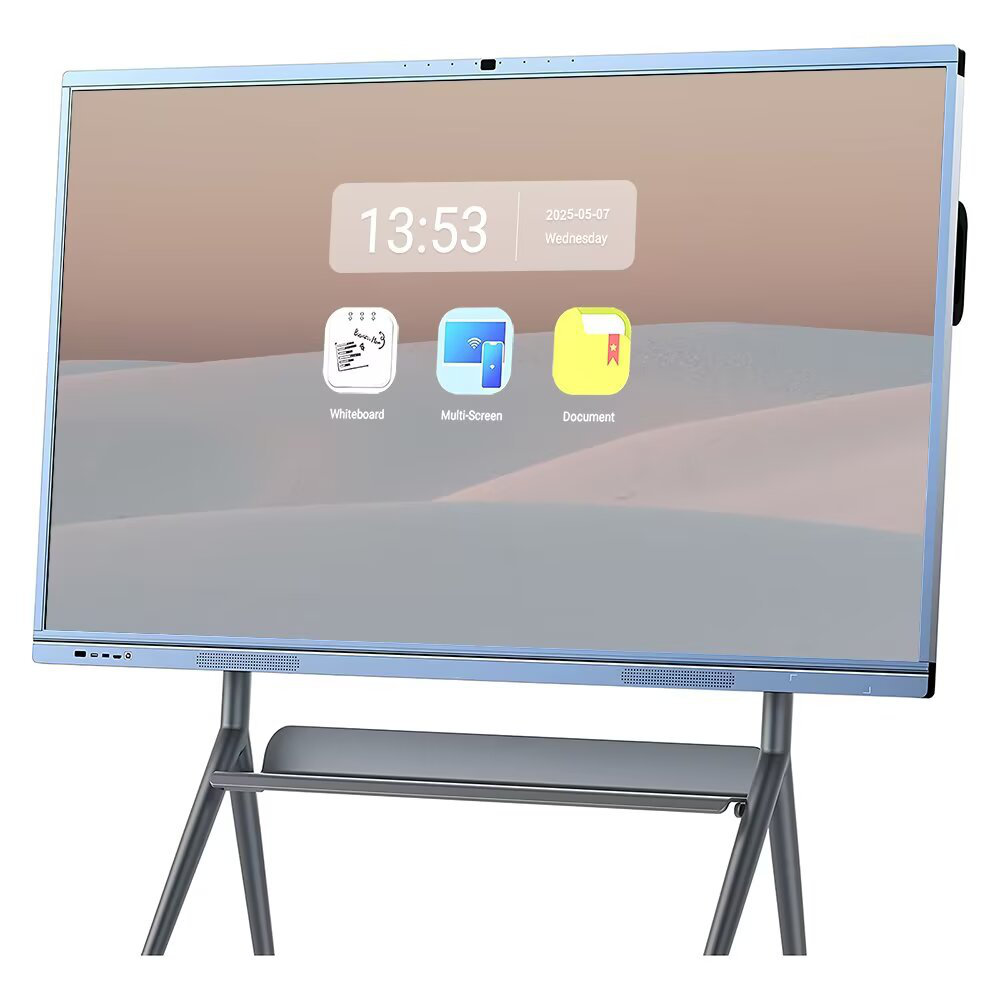 JYXCN 65" Smart TVs Digital Electronic Whiteboard Dual OS Google Touch ...