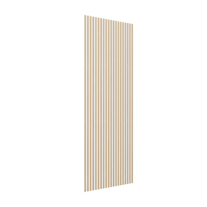 PCI Enterprises Heritage Half Round Stain Grade Slat Wall Kit w/ 1"W x ...