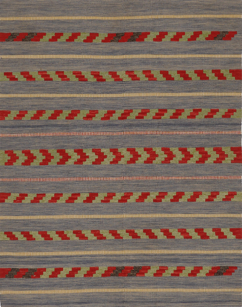 Matt Camron Rugs and Tapestries Handwoven Flatweave Gray Area Rug | Wayfair