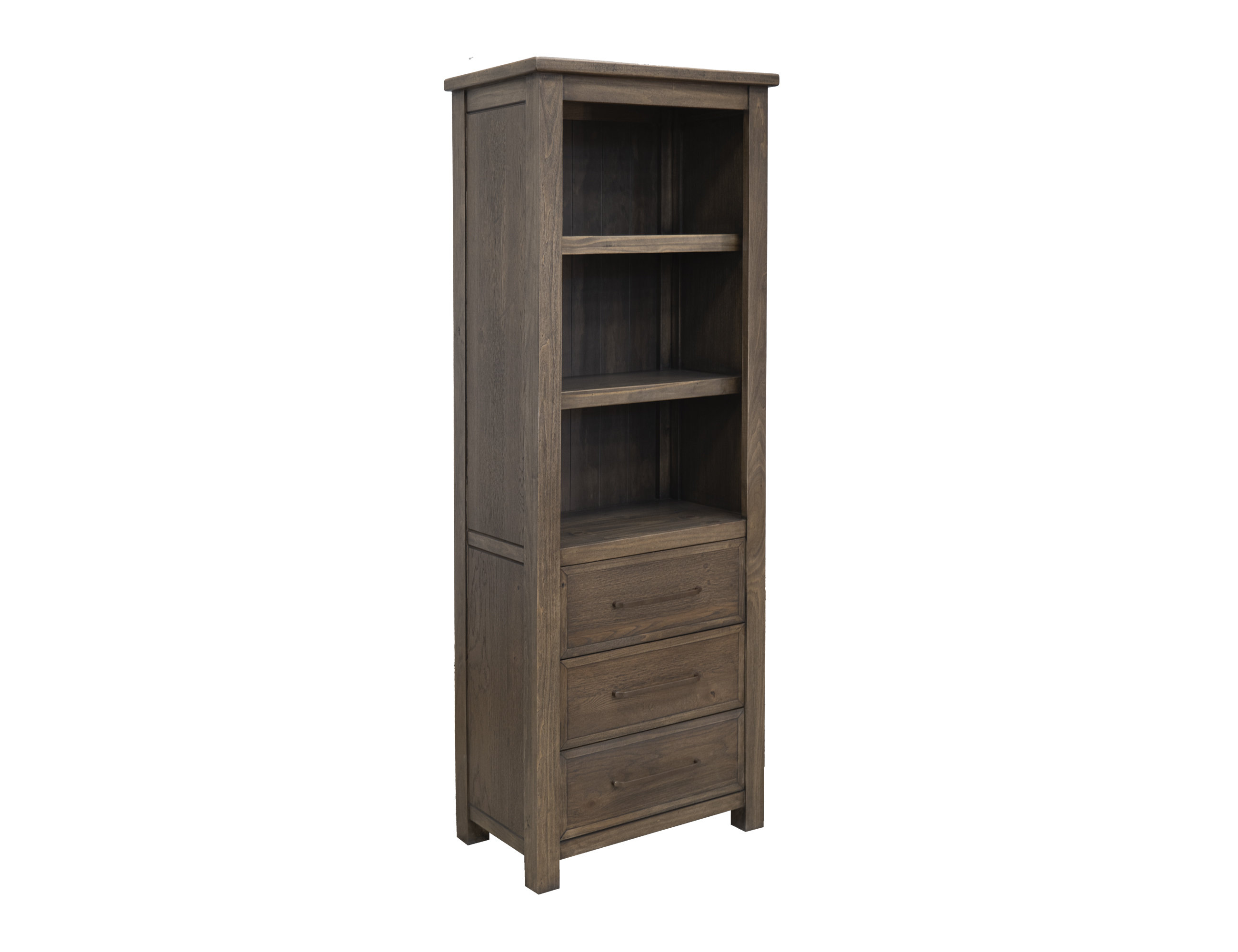 International Furniture Direct Novus Lodge Storage Bookcase | Wayfair