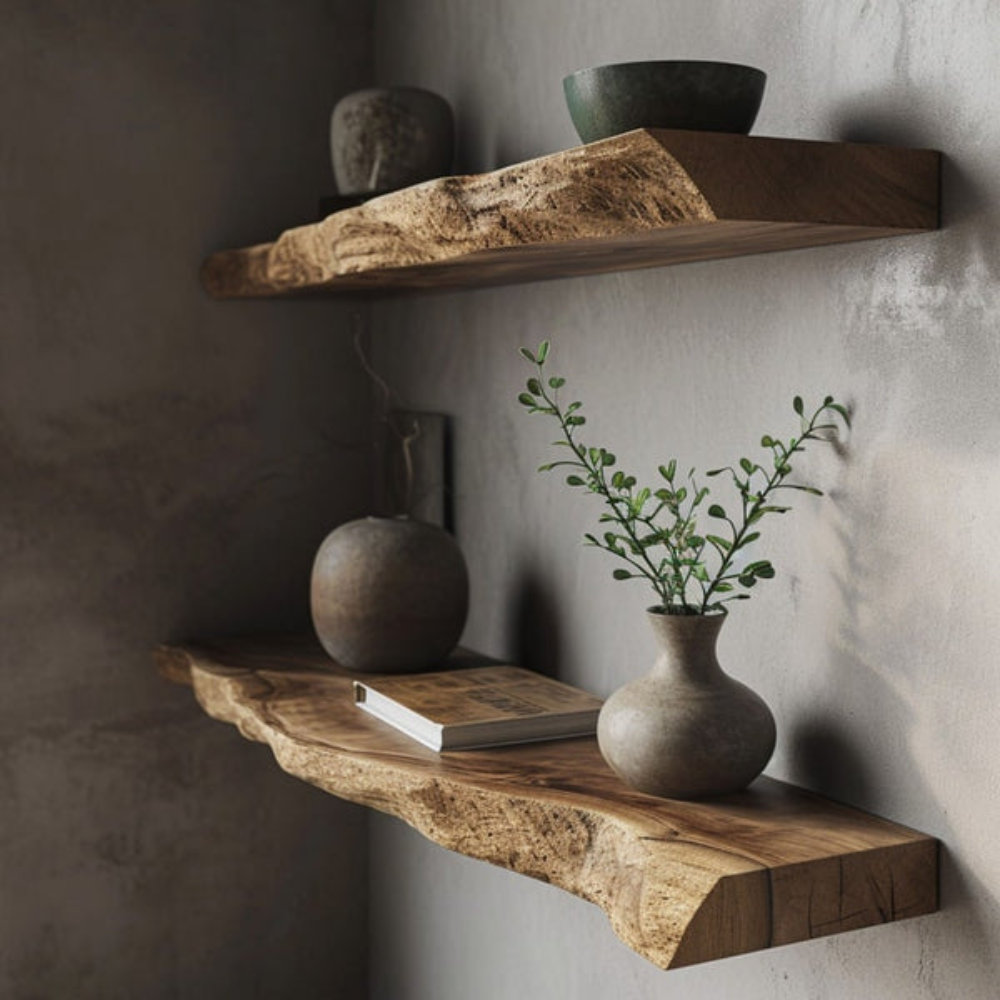 Loon Peak® Jovanah Wood Floating Shelf | Wayfair