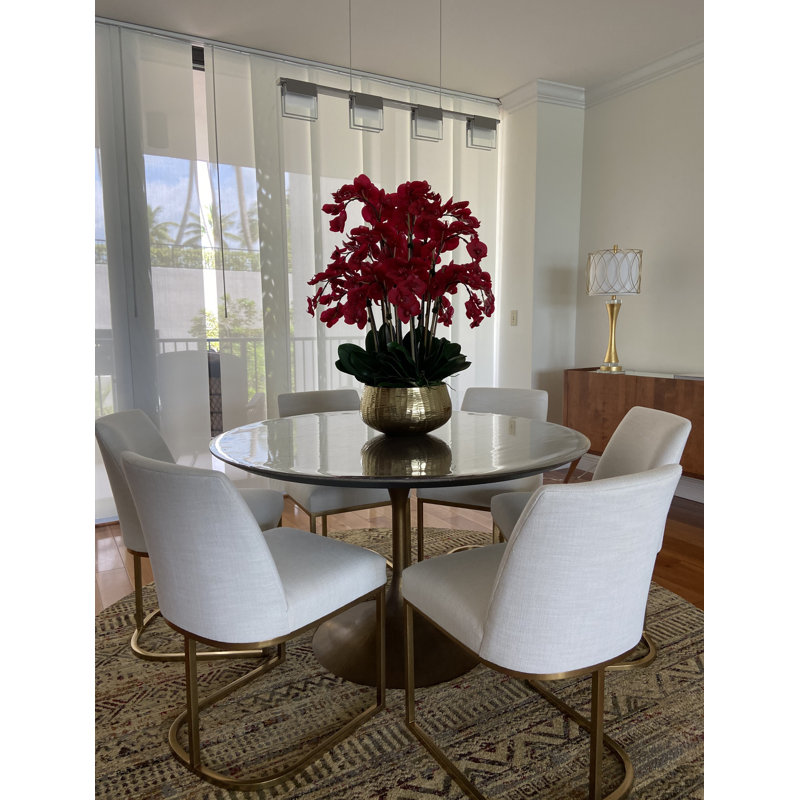 CFA Design Group Roberi Orchid Arrangement in Pot & Reviews | Wayfair